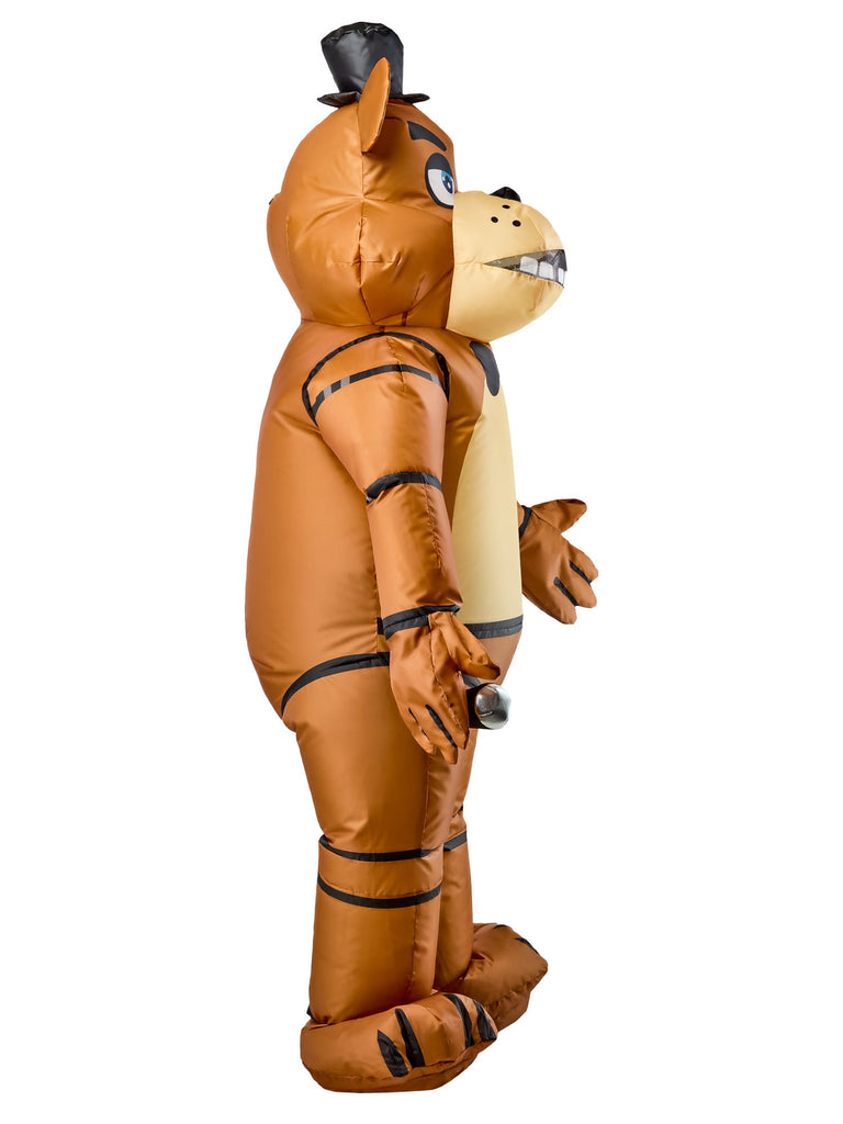Adults Five Nights at Freddy's Inflatable Freddy Fazbear Costume – The Halloween Spot