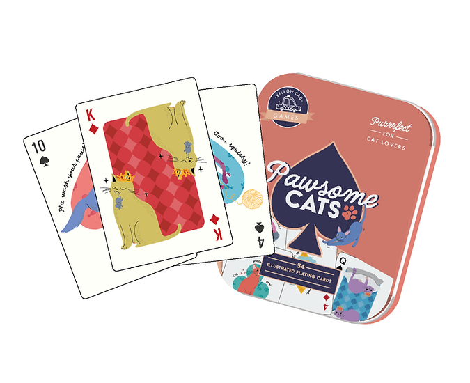 Pawsome Cats Playing Cards – The Halloween Spot