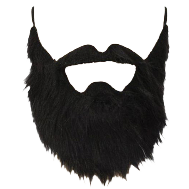 8 Inch Beard and Mustache – The Halloween Spot