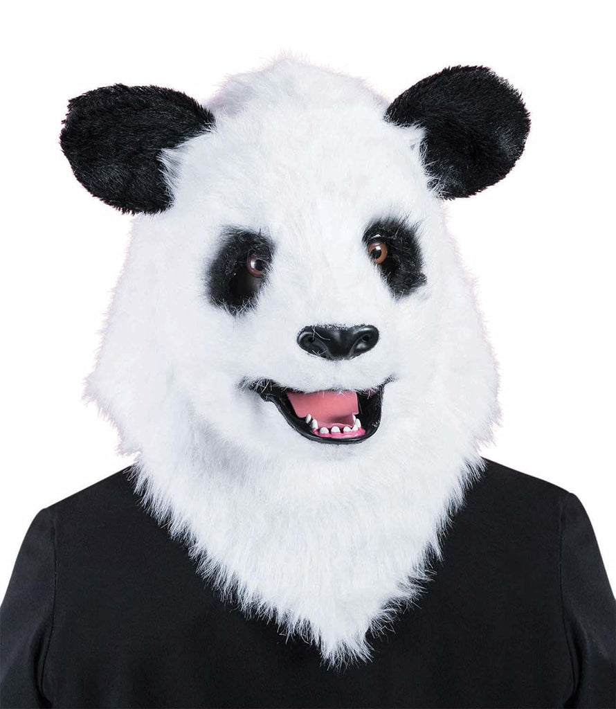 Deluxe Plush Overhead Panda Costume Mask – The Halloween Spot